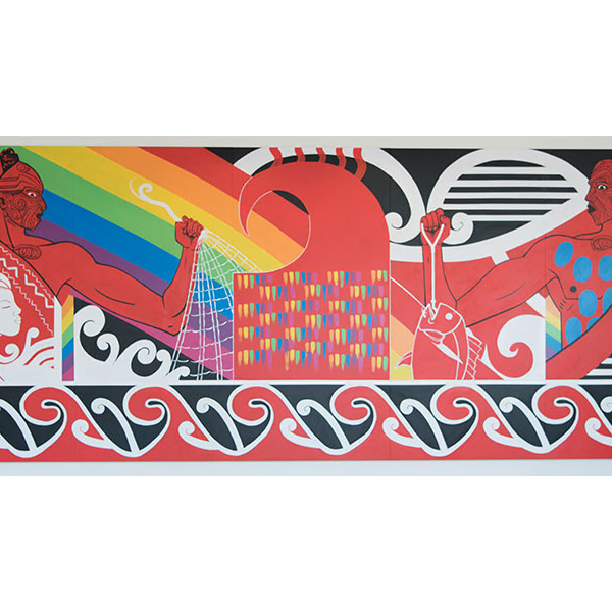 Ariki Brightwell’s Te Aniwaniwa Nui mural tells an impactful story ...