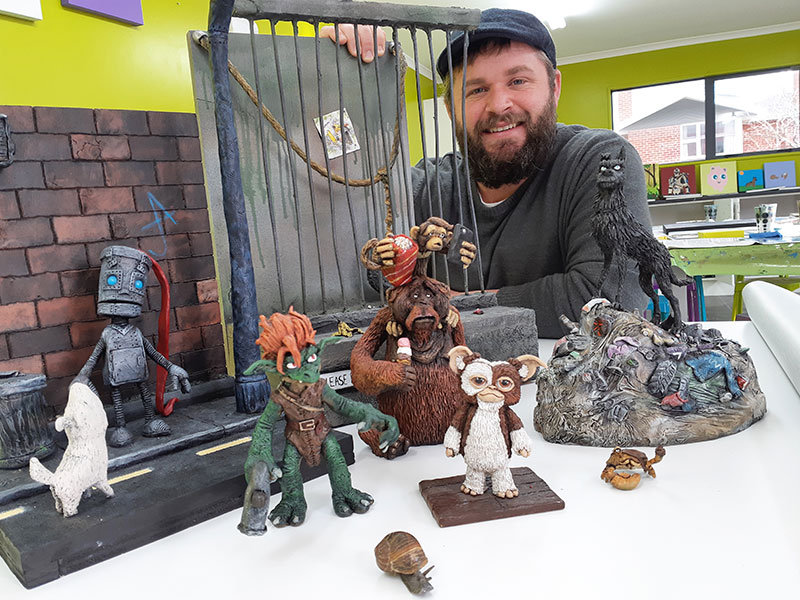 Jared’s colourful clay creatures | Habitat by Resene