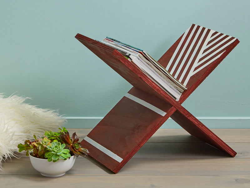 Make a magazine rack | Habitat by Resene
