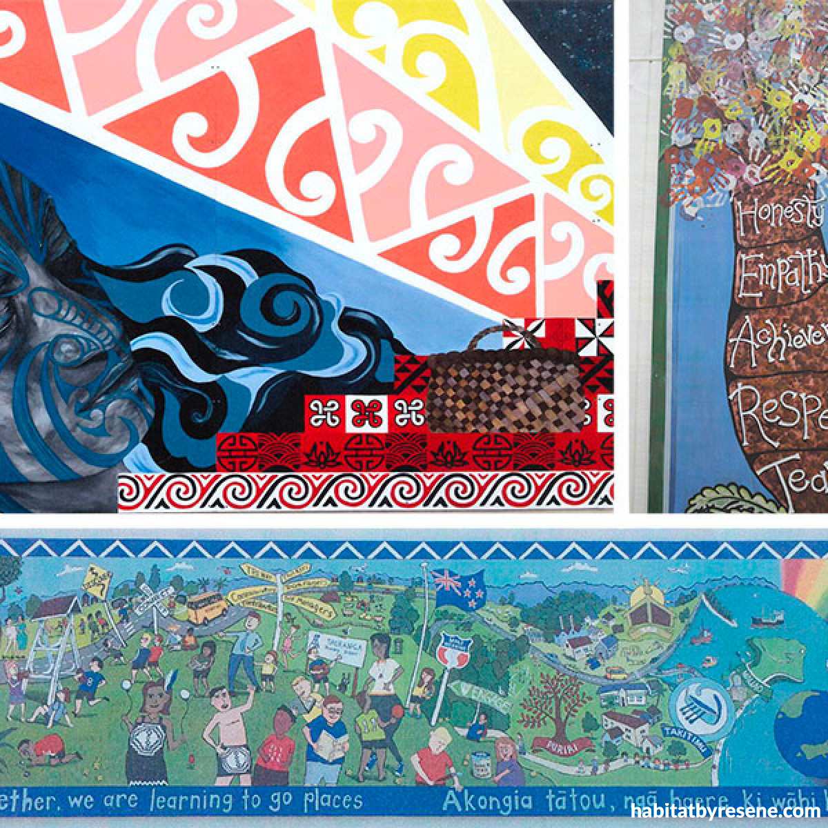 Resene mural masterpieces | Habitat by Resene