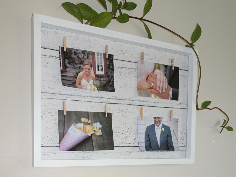 Easy DIY: Rustic photo frames | Habitat by Resene