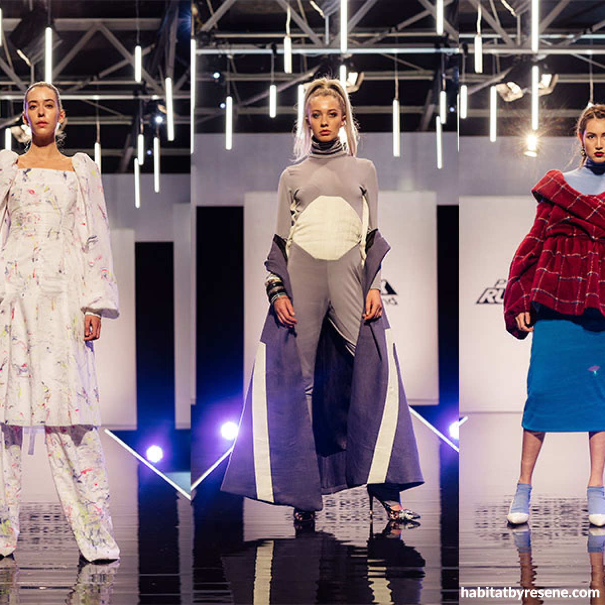 Project Runway: off the wall designs | Habitat by Resene