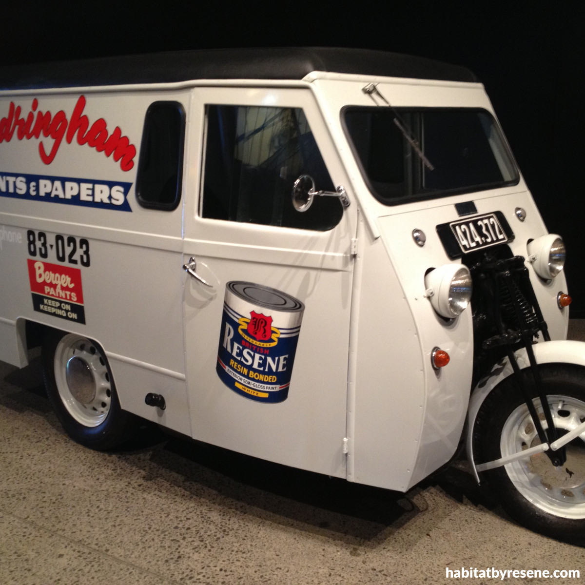 History on three wheels | Habitat by Resene