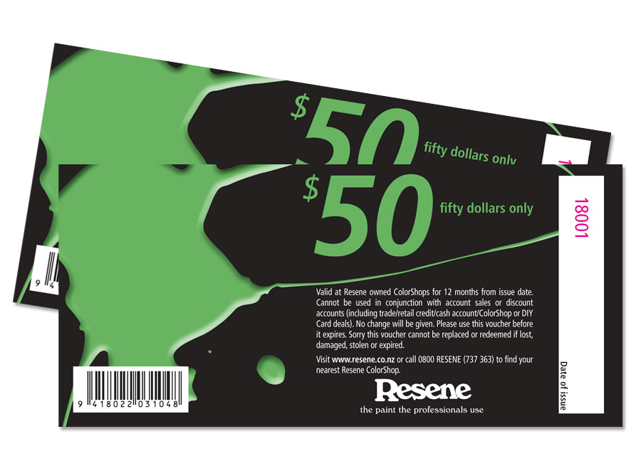 WIN Resene paint vouchers | Habitat by Resene