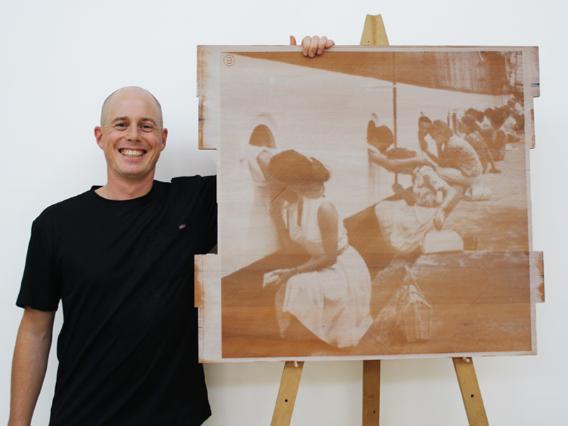 Stu delves into the world of wood art | Habitat by Resene