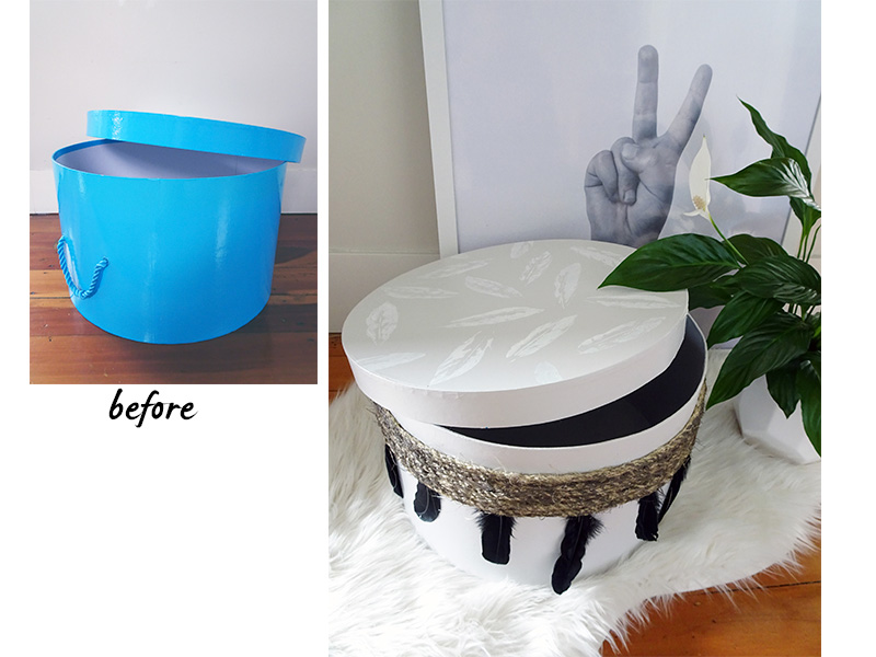 Easy DIY: tribal twist storage box | Habitat by Resene