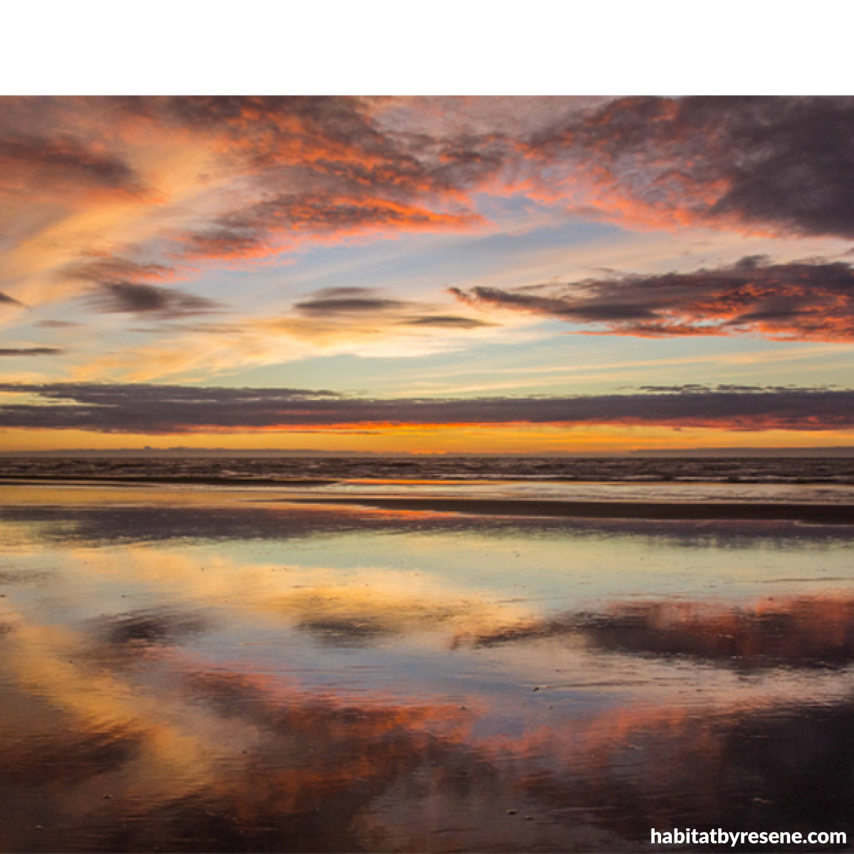 As the sun sets | Habitat by Resene