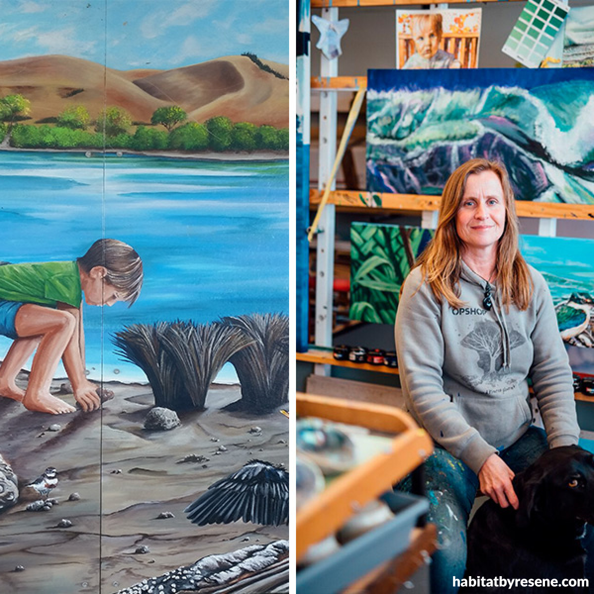 Sallie brings art to the kids | Habitat by Resene