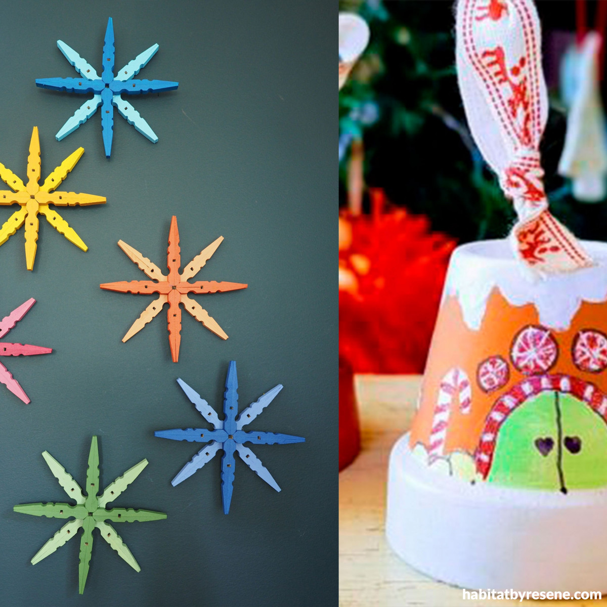 Two colourful DIY ideas to help you celebrate midwinter Christmas ...