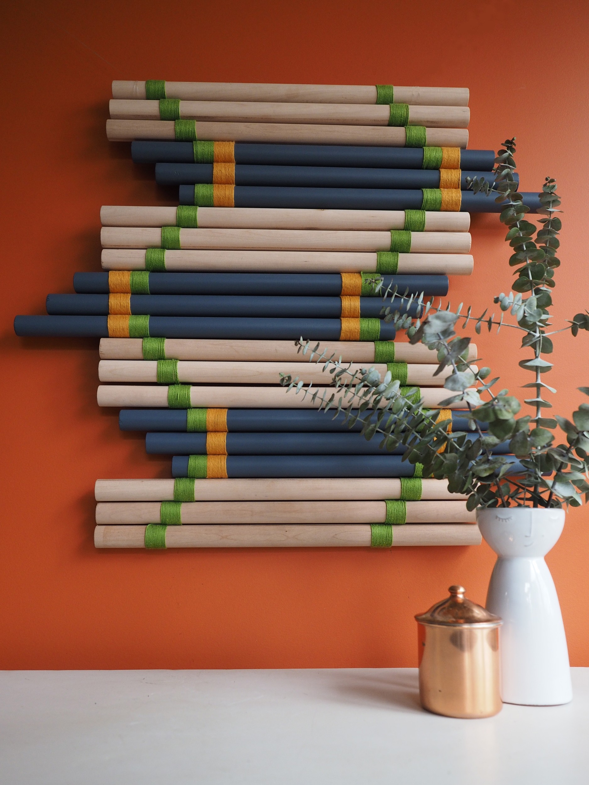 DIY graphic wall hanging | Habitat by Resene