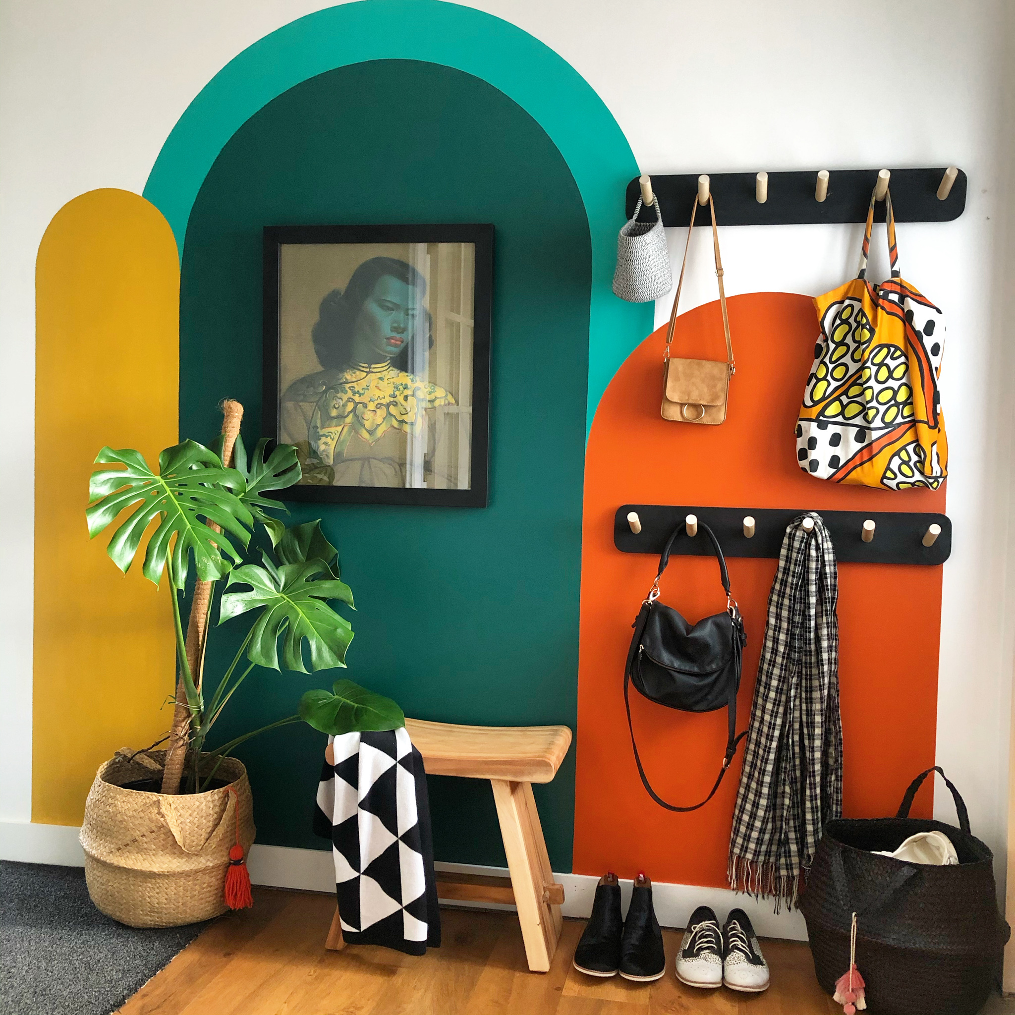 This eclectic Greytown home is a celebration of creative colour use ...