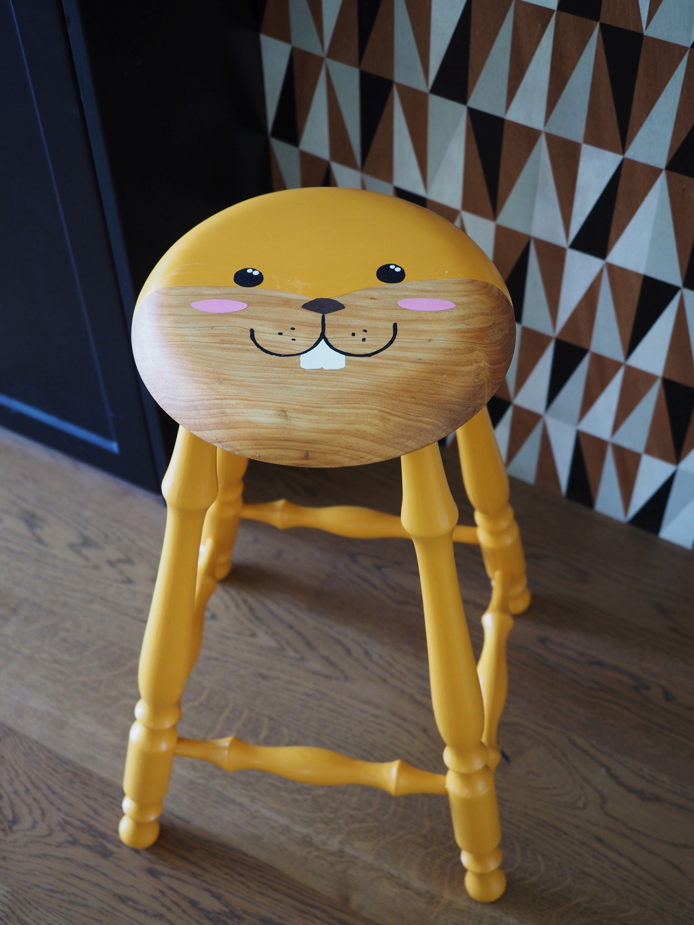 DIY: Create a kids’ animal face stool | Habitat by Resene