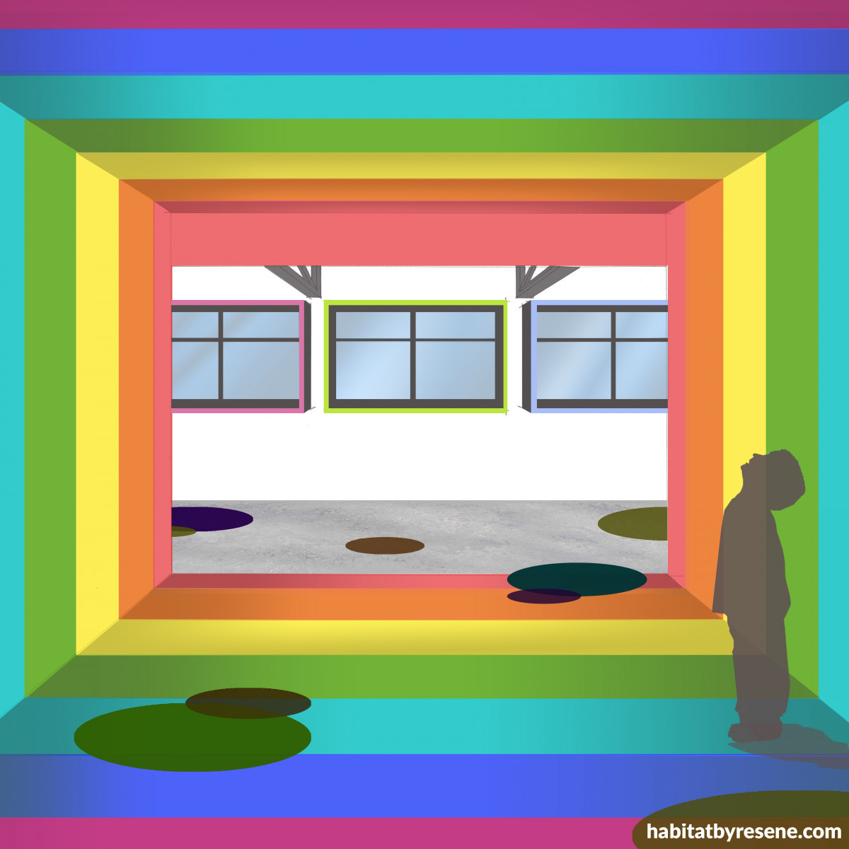 A full spectrum redesign of the art room at Te Tuhi | Habitat by Resene